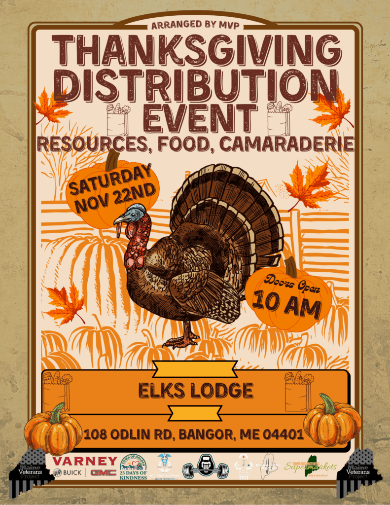 Thanksgiving Distribution Event | Maine Veterans Project